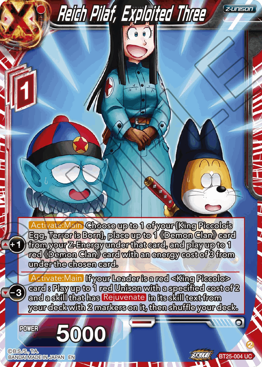 king piccolo | Created by Márk - DBS Deckplanet