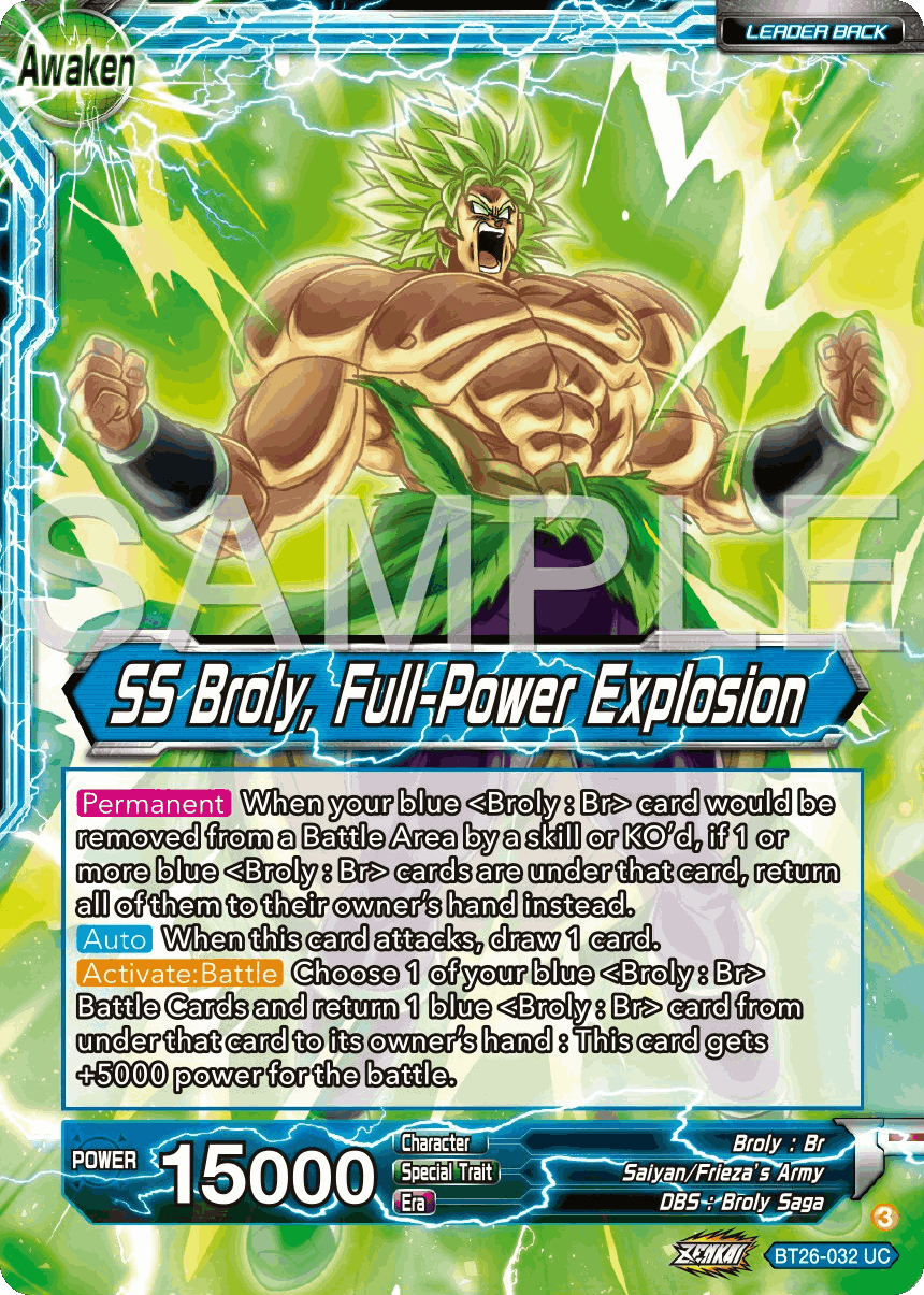 Busted Broly - CLONE - CLONE - CLONE | Created by Hito - DBS Deckplanet