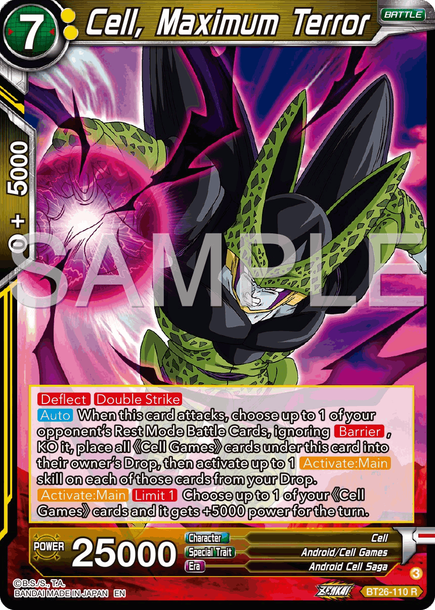 Set 26 Cell | Created by Aquagonixx - DBS Deckplanet