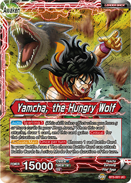 Yamcha, the Hungry Wolf | Created by Hummernaut - DBS Deckplanet