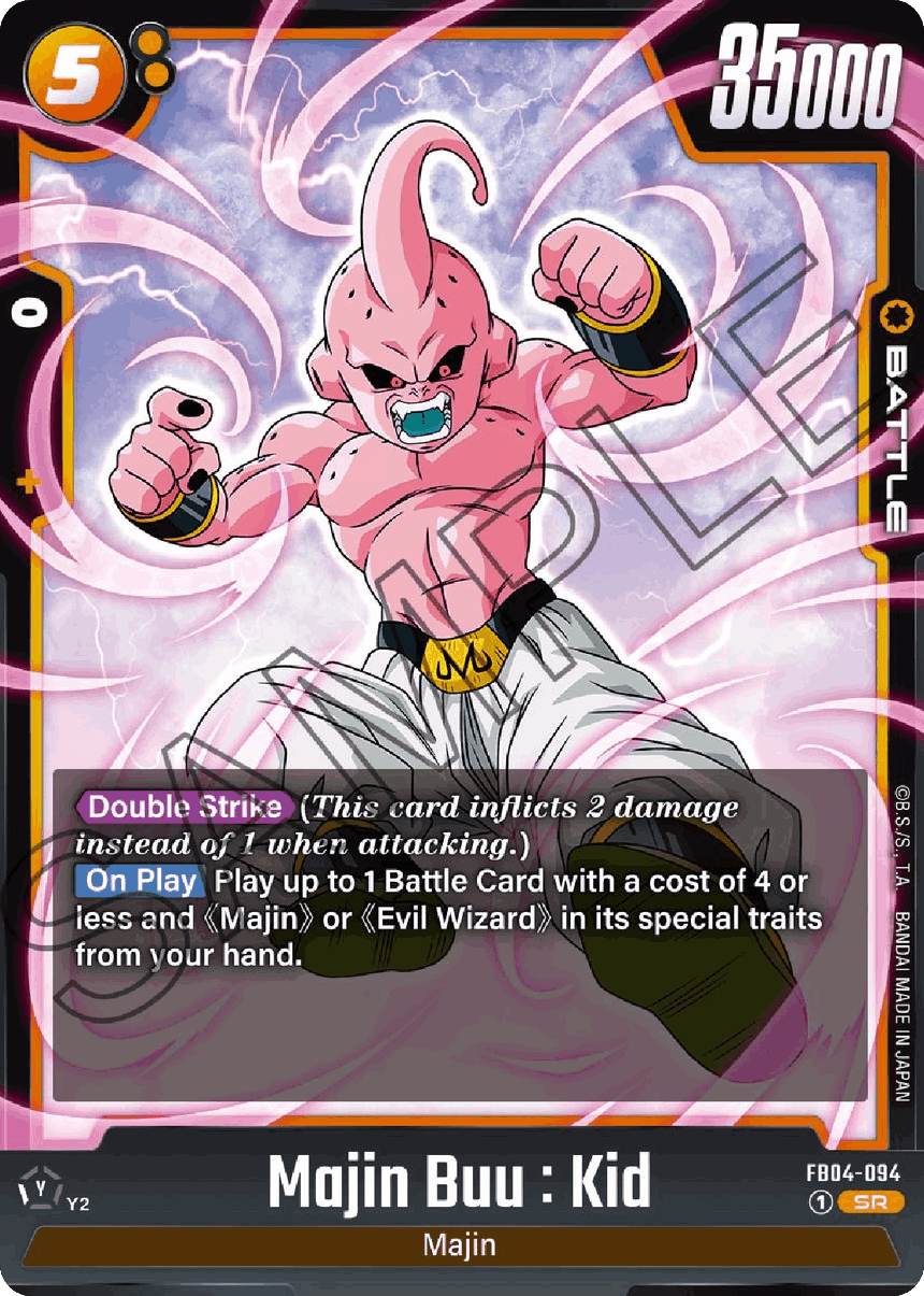 KidBuu | Created by KushGoblin - DBS Deckplanet