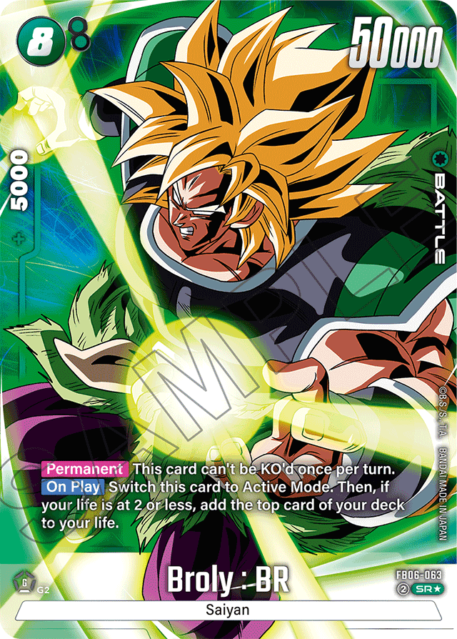 Broly Starter - v6.1 - CLONE | Created by FreezerBlack272 - DBS Deckplanet