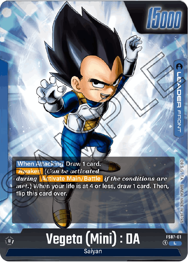 vegeta mini 06 - CLONE | Created by Moneymike - DBS Deckplanet