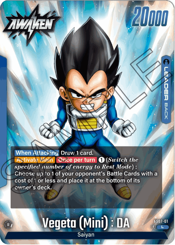 vegeta mini 06 - CLONE | Created by Moneymike - DBS Deckplanet