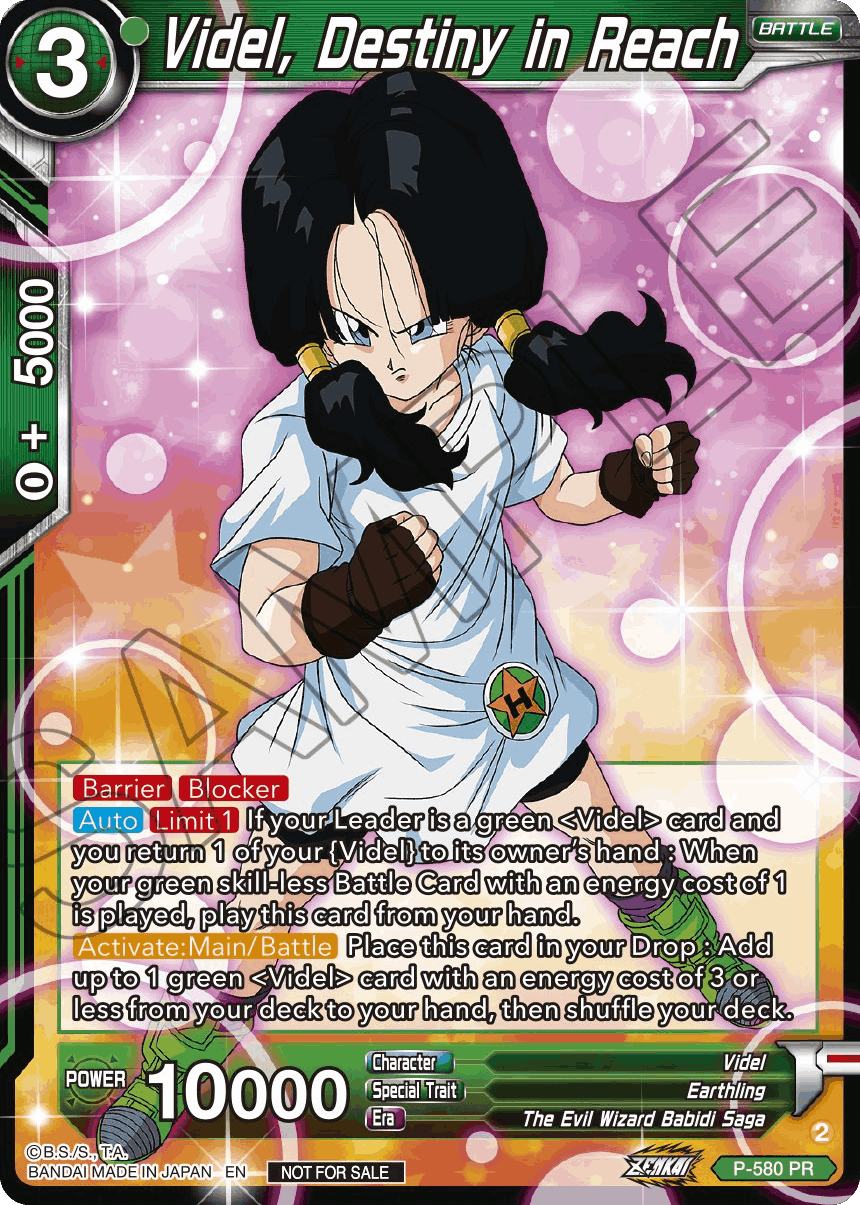 Videl again | Created by MiniRue - DBS Deckplanet
